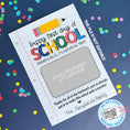 Printable Restaurant Gift Card Holder - Back To School - Dinner Is On ...