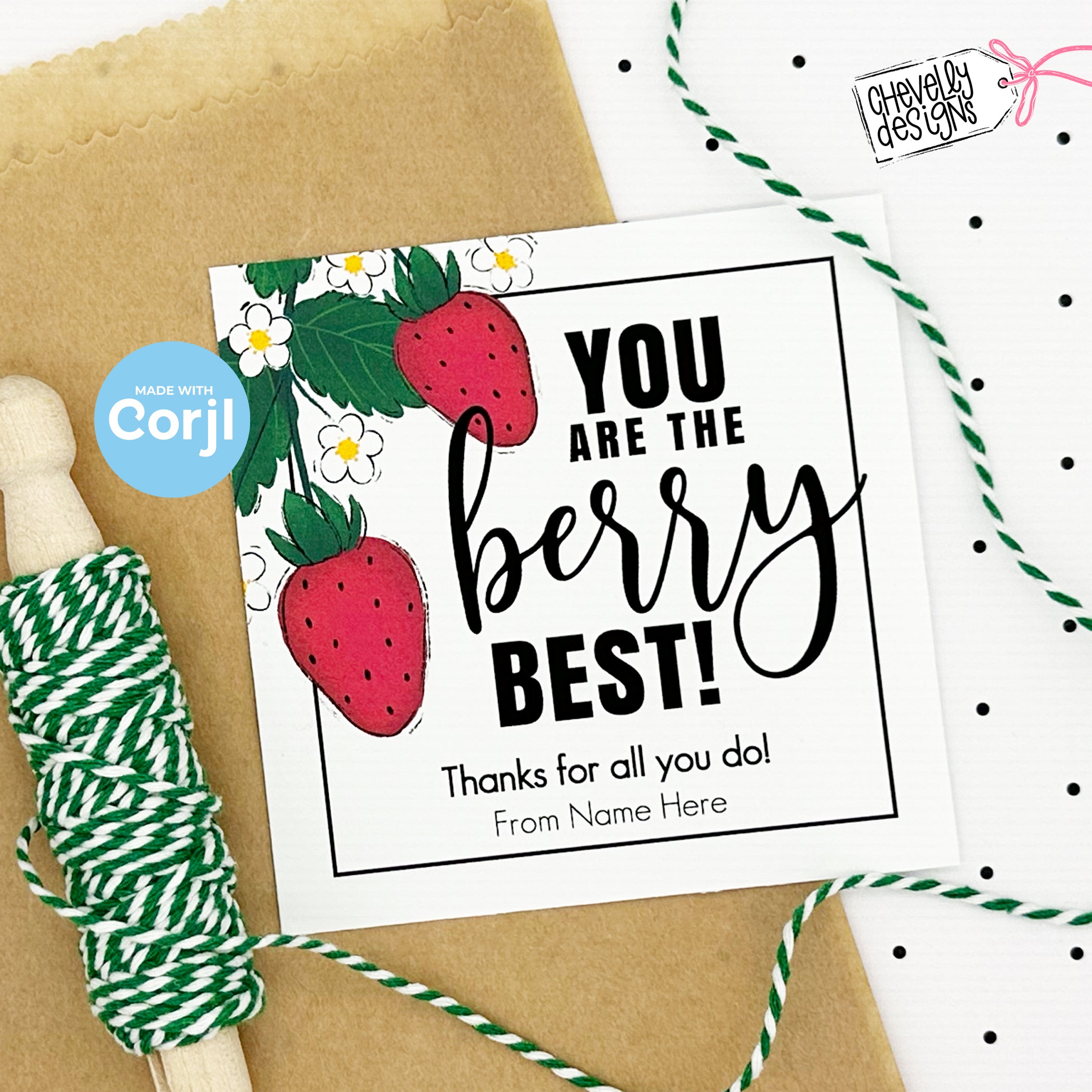 Appreciation Gift Tags – Chevelly Designs