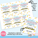 EDITABLE Back to School Gift Tag - Bursting with Excitement to have Yo ...