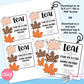 EDITABLE - Leaf Your Worries Behind - Fall Home Health Referral Gift T ...