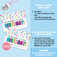 EDITABLE - Hip Hip Hooray, It's Your Birthday - Confetti Gift Tag - Pr ...