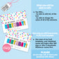EDITABLE - Hip Hip Hooray, It's Your Birthday - Confetti Gift Tag - Pr ...