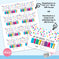 EDITABLE - Hip Hip Hooray, It's Your Birthday - Confetti Gift Tag - Pr ...