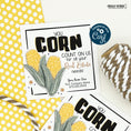 EDITABLE - You Corn Count On Us - Referral Marketing Gift Tags - Print ...