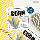 EDITABLE - You Corn Count On Us - Referral Marketing Gift Tags - Print ...