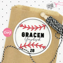 EDITABLE - Baseball Gift Tag for Individual Player Gifts - Printable D ...