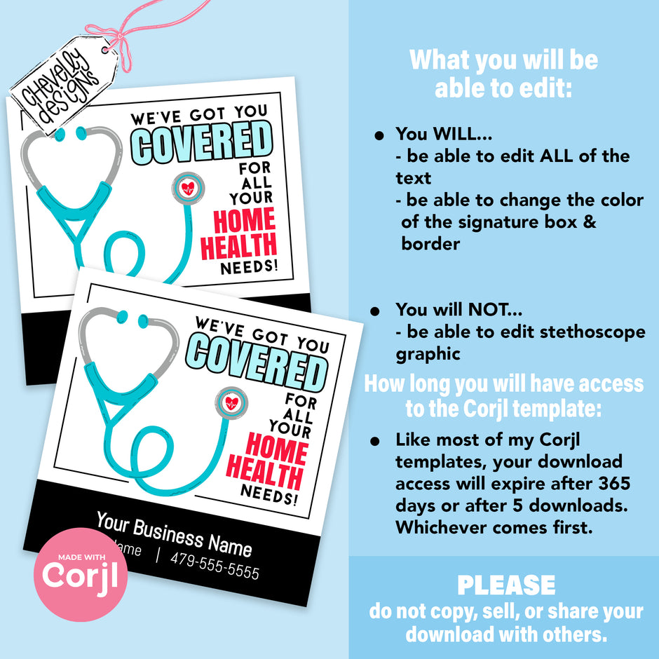 Business Marketing Tags – Chevelly Designs