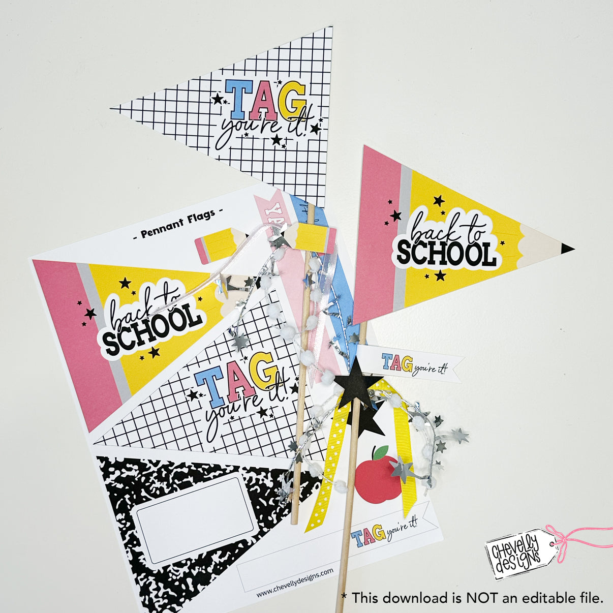 Printable Back to School Gift Bundle | Gift Tags, Pen Holders & Pennan ...