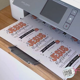 EDITABLE - Glow Stick Gift Tags - Let Jesus Light Your Way Halloween T ...