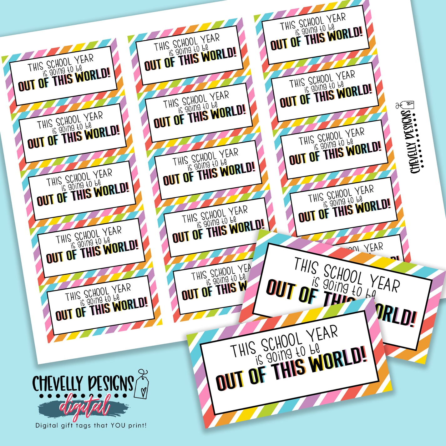 Printable Back to School Gift Tags - This School Year is Going to be O ...