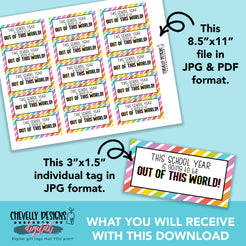 Printable Back to School Gift Tags - This School Year is Going to be O ...