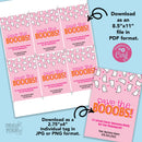 EDITABLE - Save The Booobs - Breast Cancer Awareness - Business Referr ...