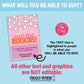 EDITABLE - Save The Booobs - Breast Cancer Awareness - Business Referr ...