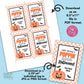 EDITABLE - Poppin Halloween Gift Tags - Printable Digital File ...