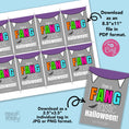 Editable - Have a Fang-tastic Halloween Gift Tags - Printable Digital ...