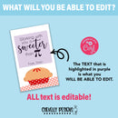 Editable - PI DAY Gift Tags | Printable - Digital File | Employee Appr ...