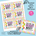 EDITABLE - You Are The Beary Best - Printable Appreciation Gift Tags ...
