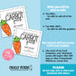 Editable - Fresh From the Carrot Patch - Easter Gift Tags - Printable ...