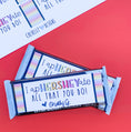 Candy Bar Appreciation Gift Tags | Printable - Instant Digital Downloa ...