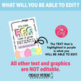 Editable - EGG-cellent Care Home Health Referral Gift Tags for Easter ...