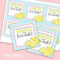 Printable Lemons make Lemonade Gift Tags >>>Instant Digital D ...