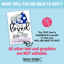 Editable - Gift Tags for Cheerleaders - Silver Gray and Royal Blue Che ...