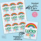 Editable - Lucky To Have You as a Friend - Gift Tags - Printable Digit ...