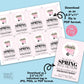 Editable - I'm Ready to Spring Into Action - Referral Gift Tags - Prin ...