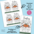 EDITABLE - Teachers Like You are Pumpkin Spice - Printable Fall Gift T ...