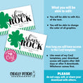 EDITABLE - You ShamROCK - Printable St Patrick's Day Appreciation Gift ...