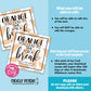 Editable - Orange You Glad It's Time For A Break - Printable Gift Tags ...