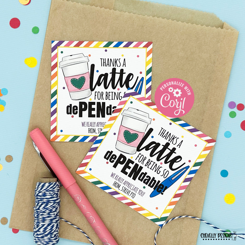 Employee Appreciation Tags – Chevelly Designs