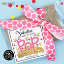 Editable - Valentine You Make My Heart Pop - Gift Tags for popcorn - P ...