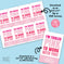 EDITABLE - I'm Tickled Pink to Work With You - Printable Referral Gift ...